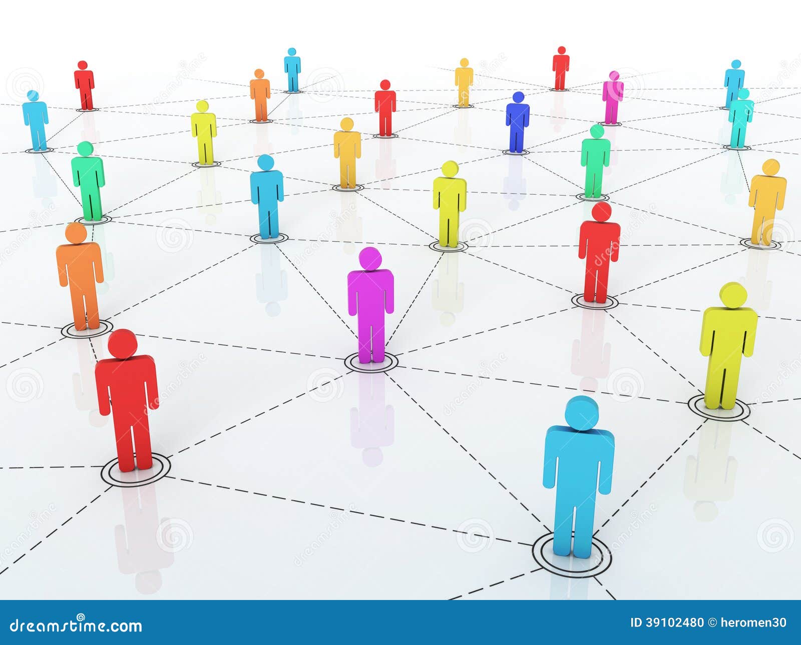 Business network graph stock illustration. Illustration of purple ...