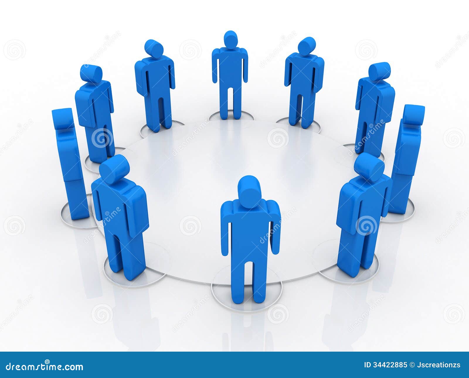 Business Network stock illustration. Illustration of crowd - 34422885