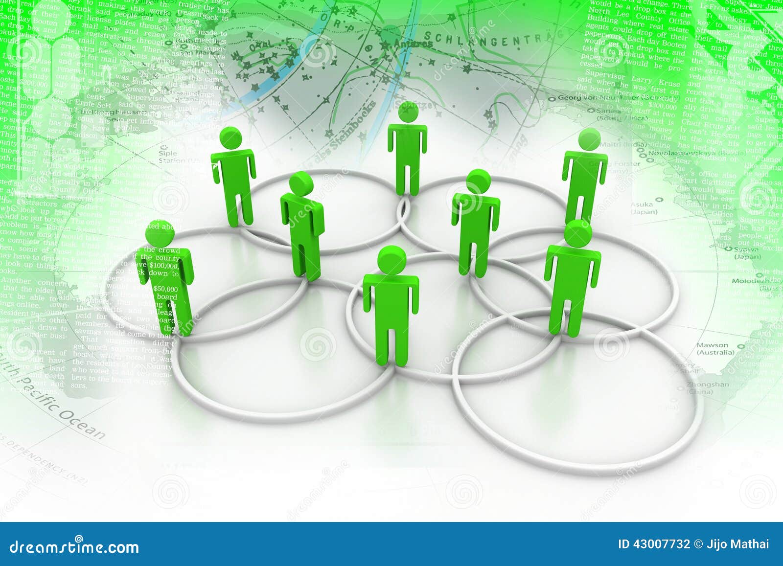 Business Network stock illustration. Illustration of recruitment - 43007732