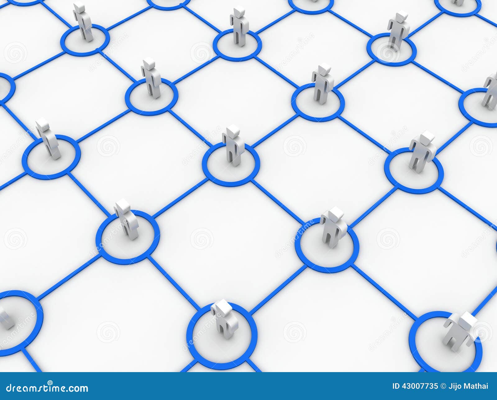 Business Network stock illustration. Illustration of shape - 43007735