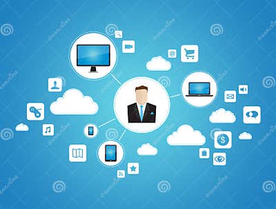 Business Networking Concept Stock Vector - Illustration of effective ...
