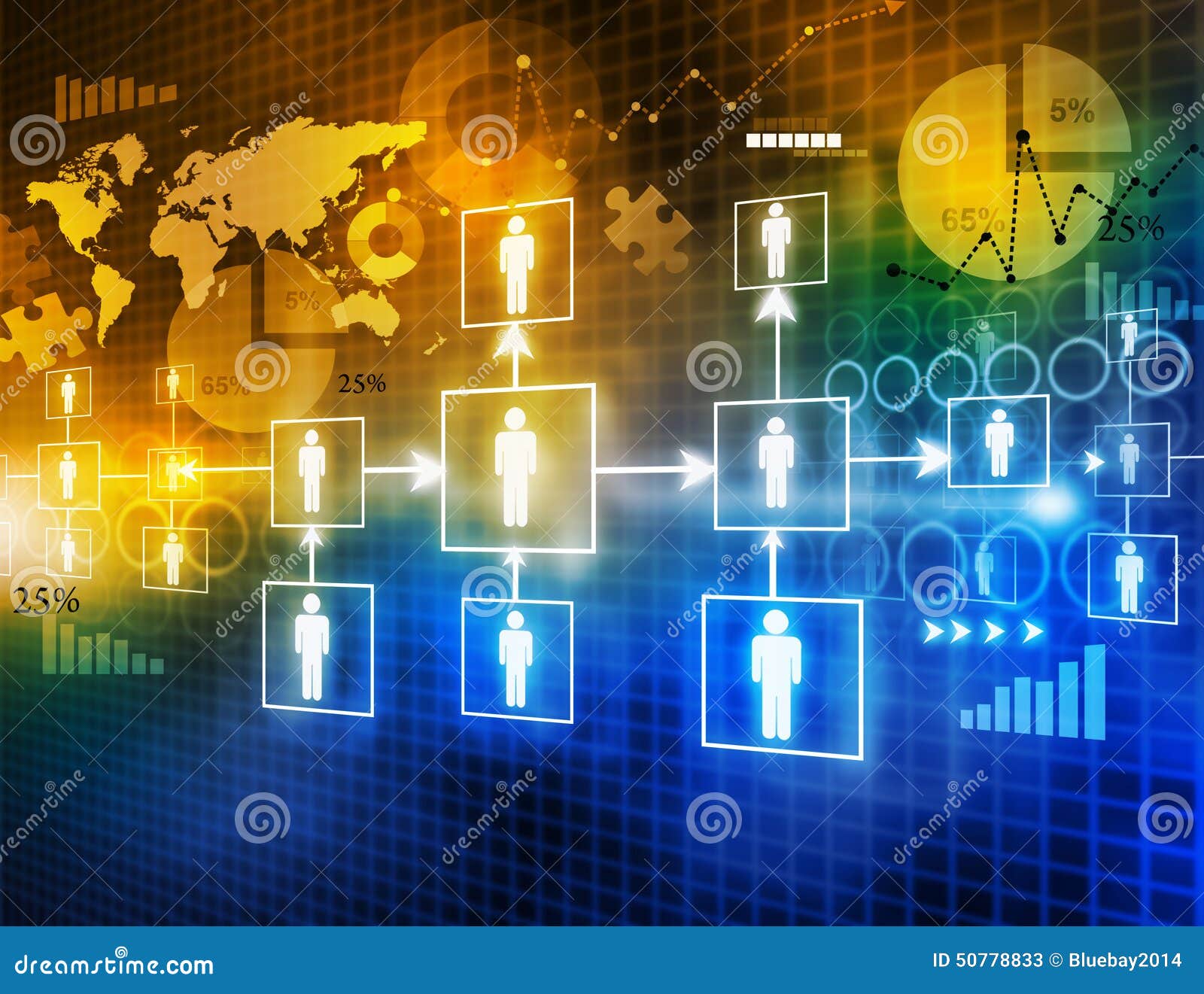 Business Networking Cartoon Vector | CartoonDealer.com #27316719