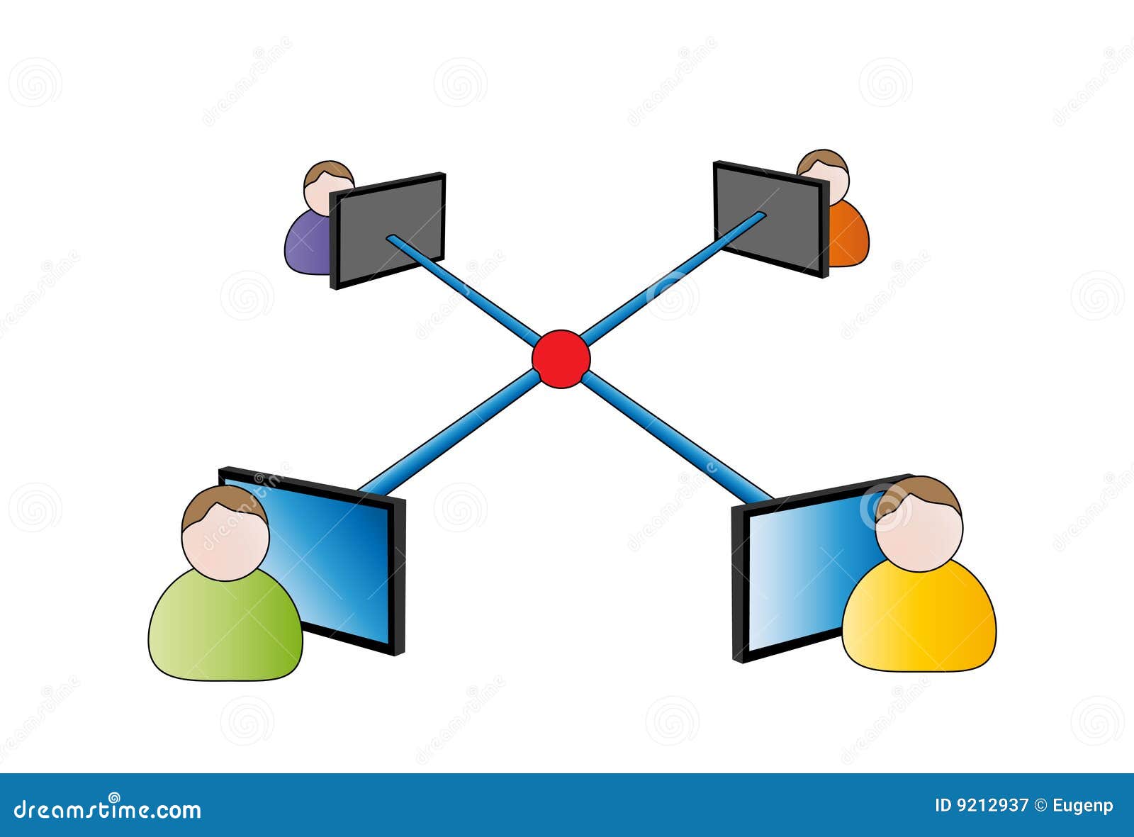 Networking Icon Vector From Hardware Network Concept. Thin Line ... Networking Icon Vector From Hardware Network Concept. Thin Line ...