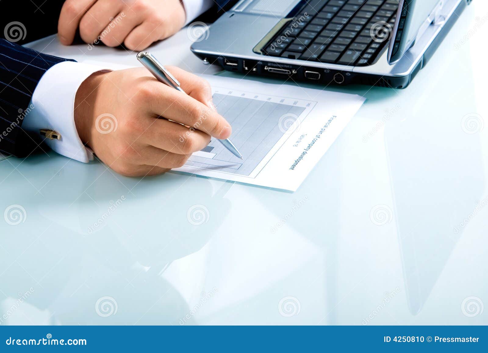 Business notes stock photo. Image of businesspeople, corporate - 4250810