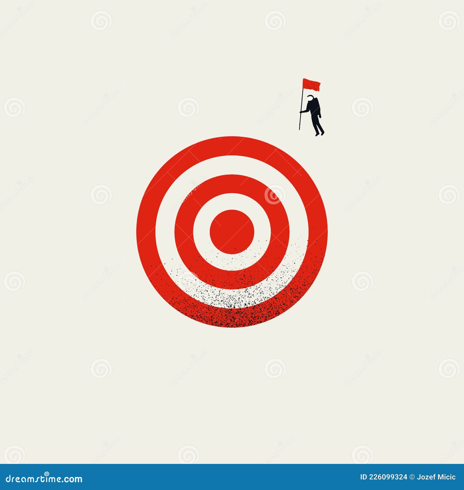 Business Objective, Target Vector Concept. Symbol of Goals, Vision ...