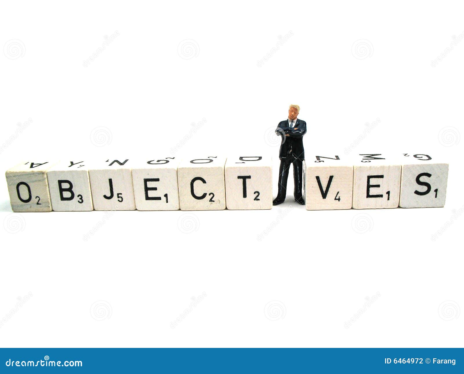 Business objectives stock photo. Image of businessman - 6464972