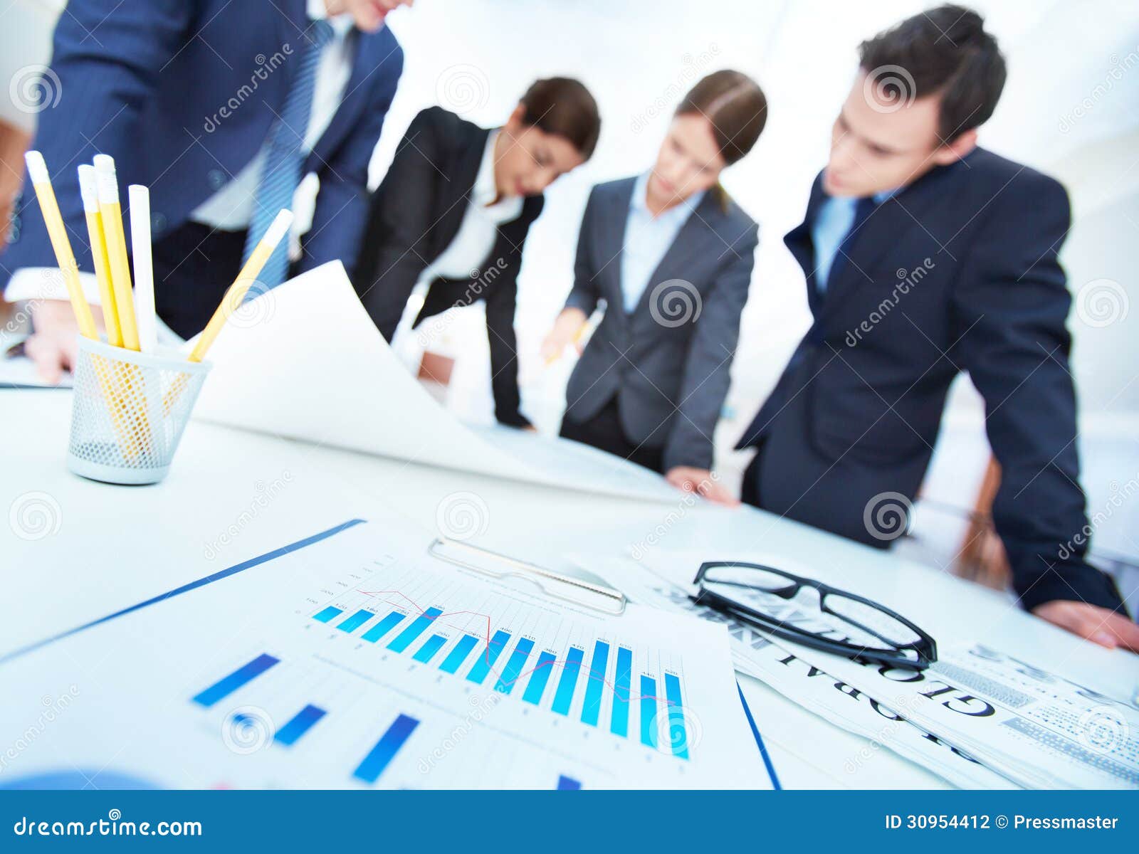 Business objects stock photo. Image of cooperation, businessman - 30954412