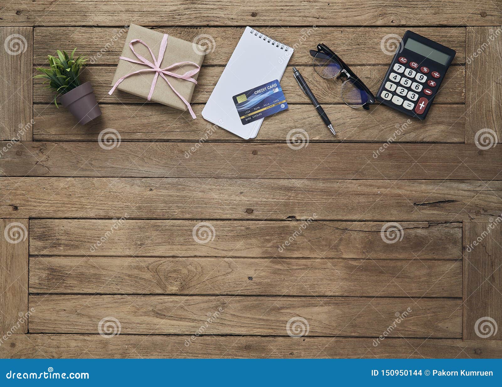 Business Objects Office on Desk Table Stock Photo - Image of laptop ...