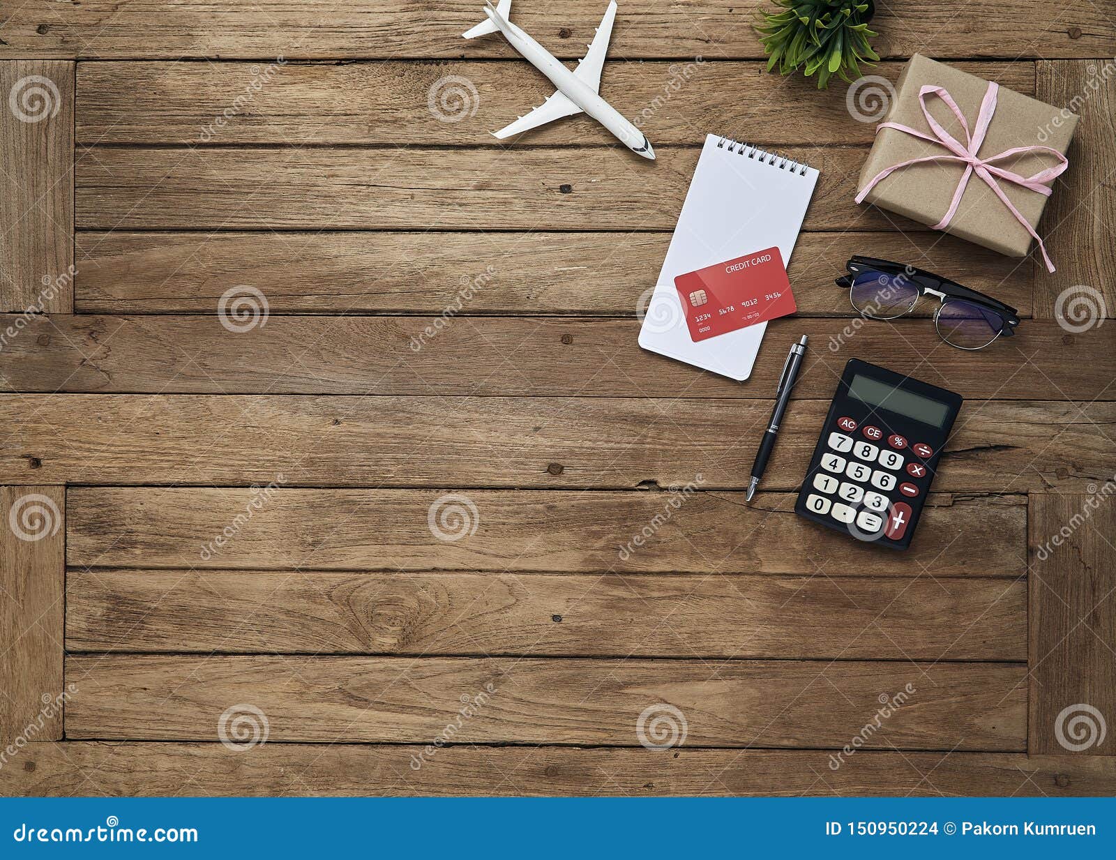 Business Objects Office on Desk Table Stock Photo - Image of keyboard ...