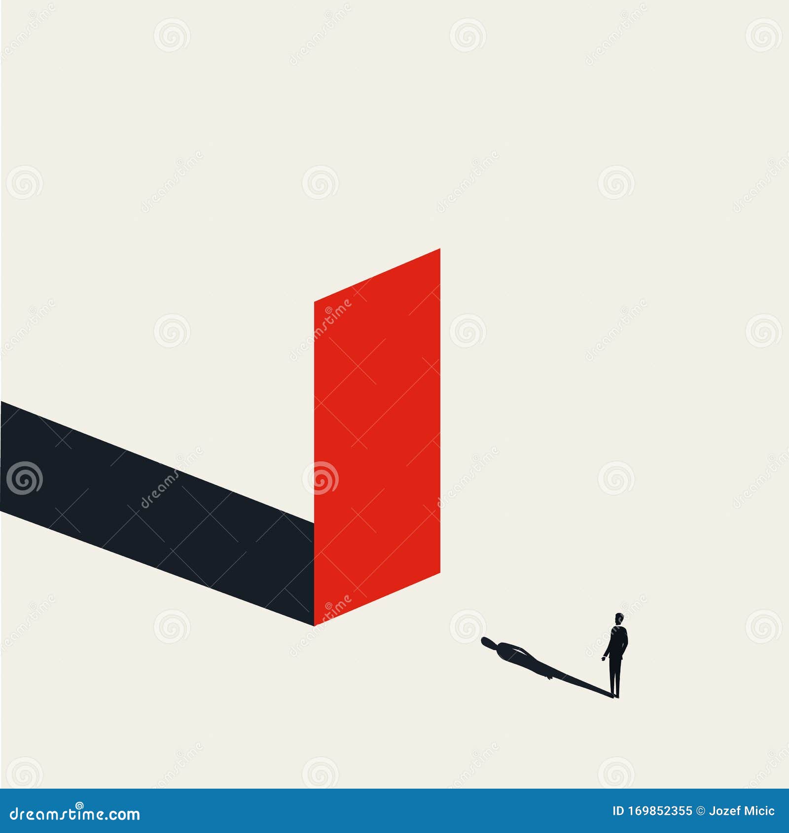 Business Obstacle Or Challenge Vector Concept With Businessman In Front ... Business Obstacle Or Challenge Vector Concept With Businessman In Front ...