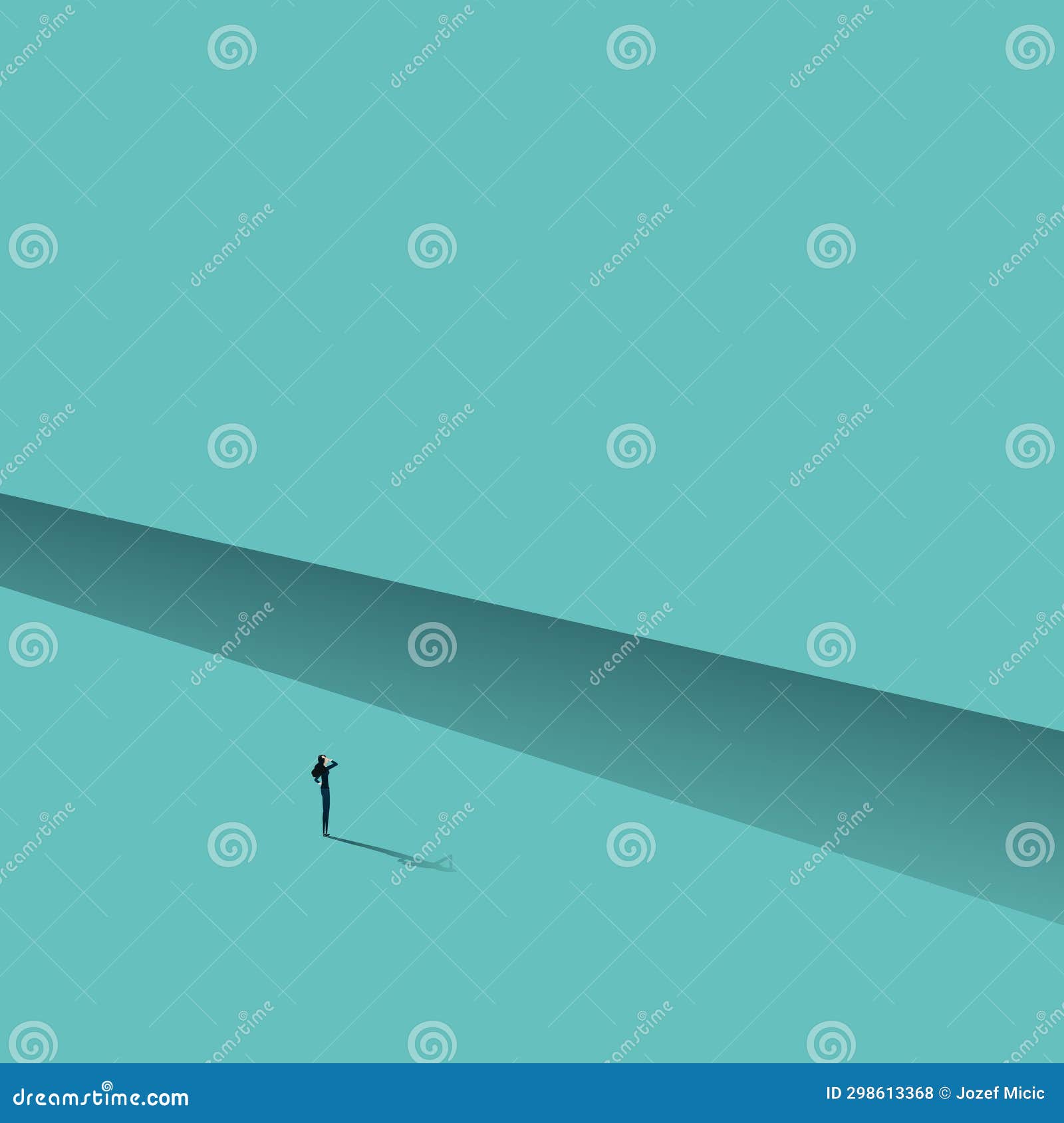 Business Obstacle Concept Flat 3d Web Isometric Infographic Royalty ...
