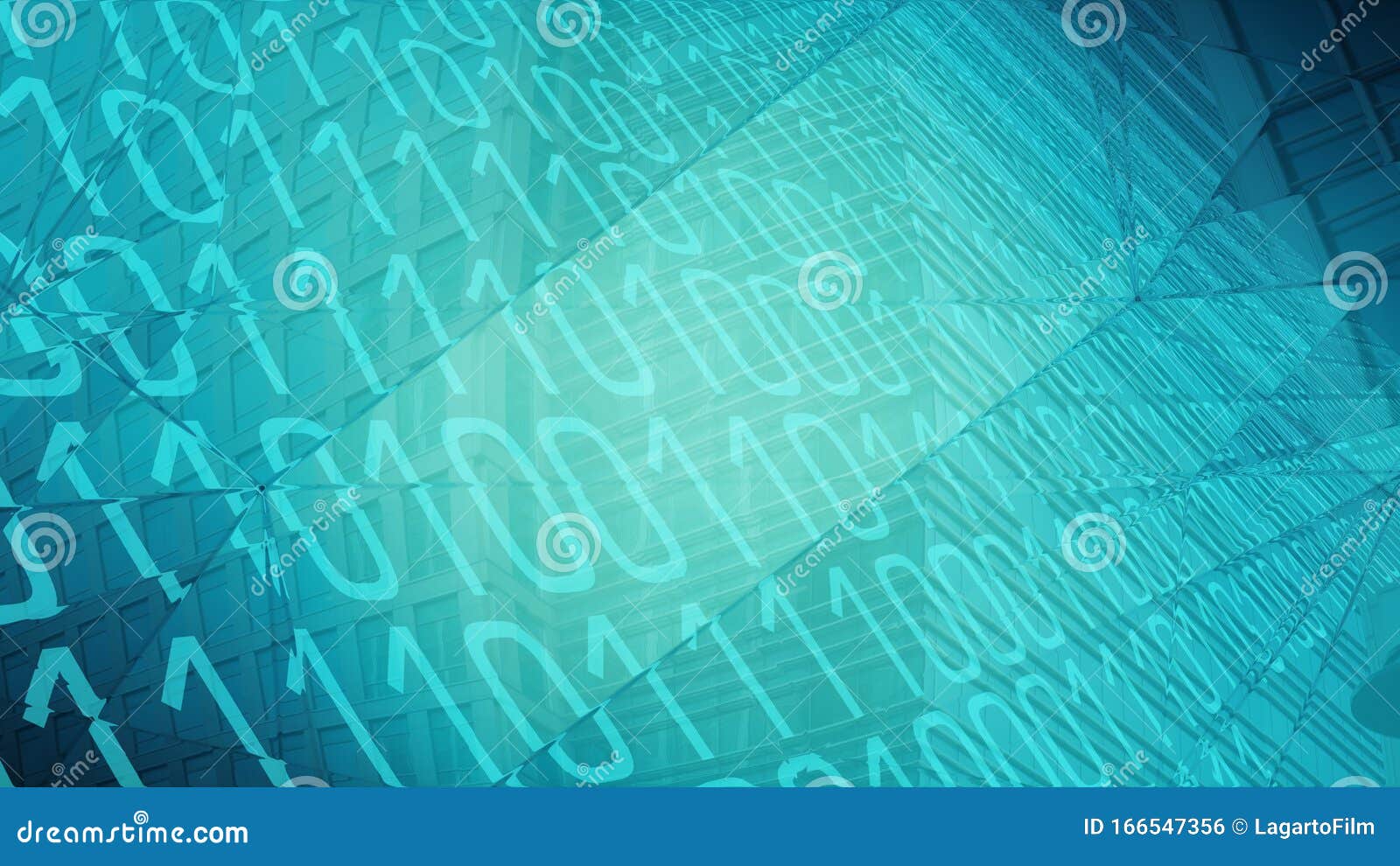 Business Office Building and Machine Learning System Stock Illustration ...