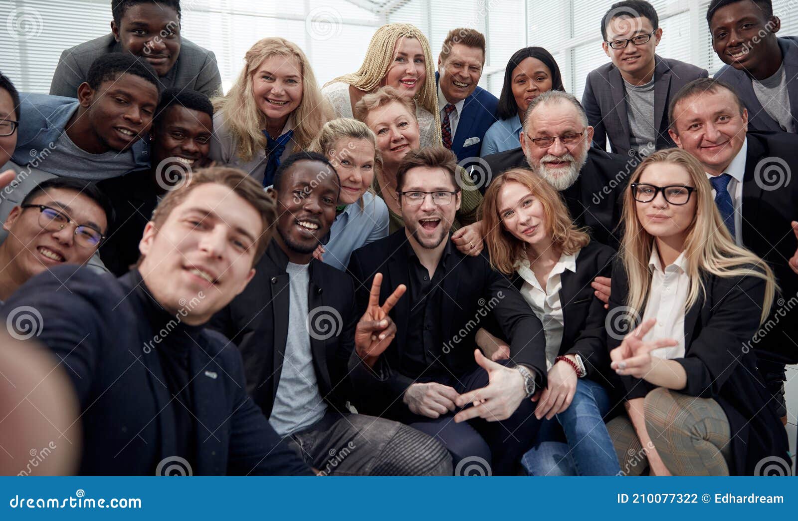 Business Office Connection Contemporary Working Concept Stock Photo ...