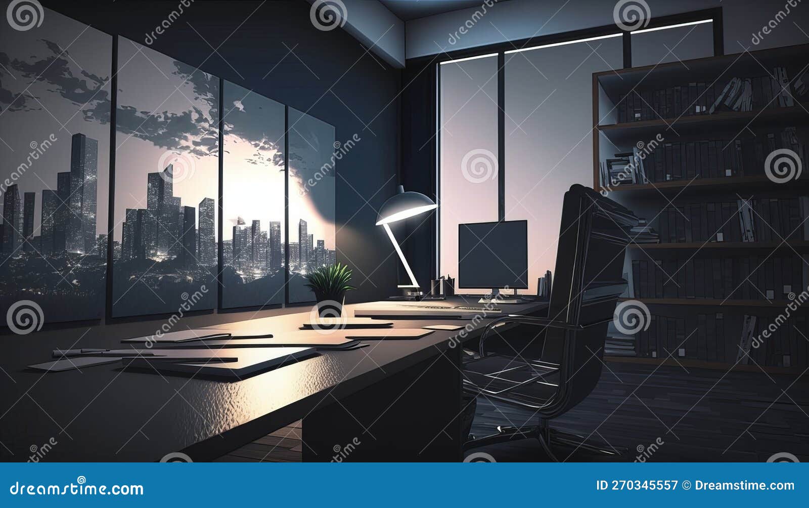 Business Office Design Background. UI UX Design Stock Illustration ...