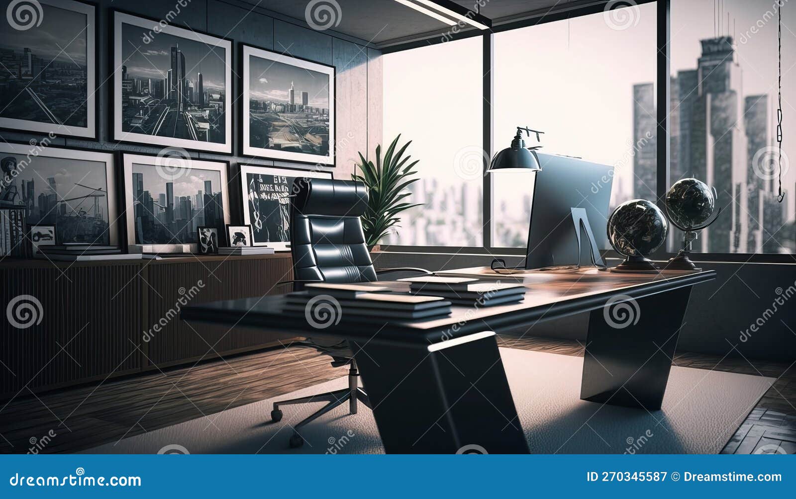Business Office Design Background. UI UX Design Stock Illustration ...