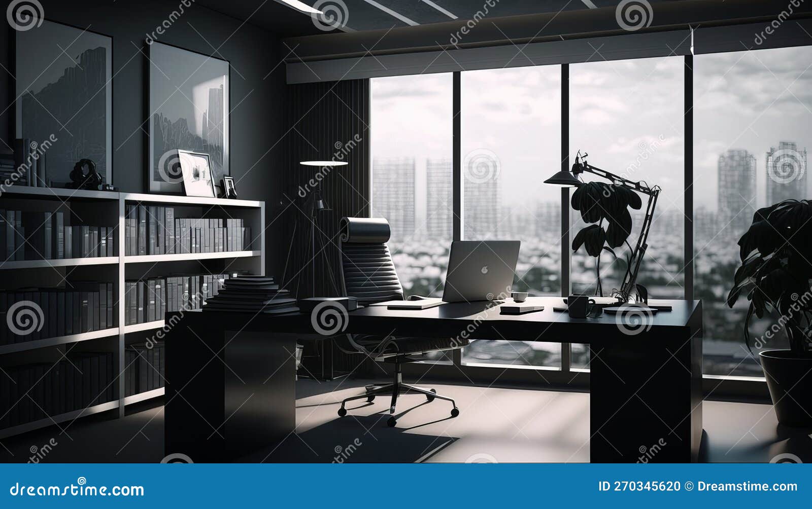 Business Office Design Background. UI UX Design Stock Illustration ...