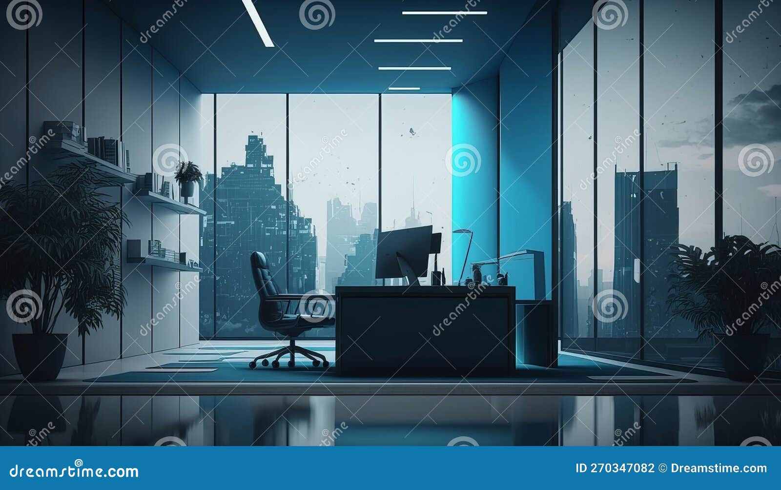 Business Office Design Background. UI UX Design Stock Illustration ...