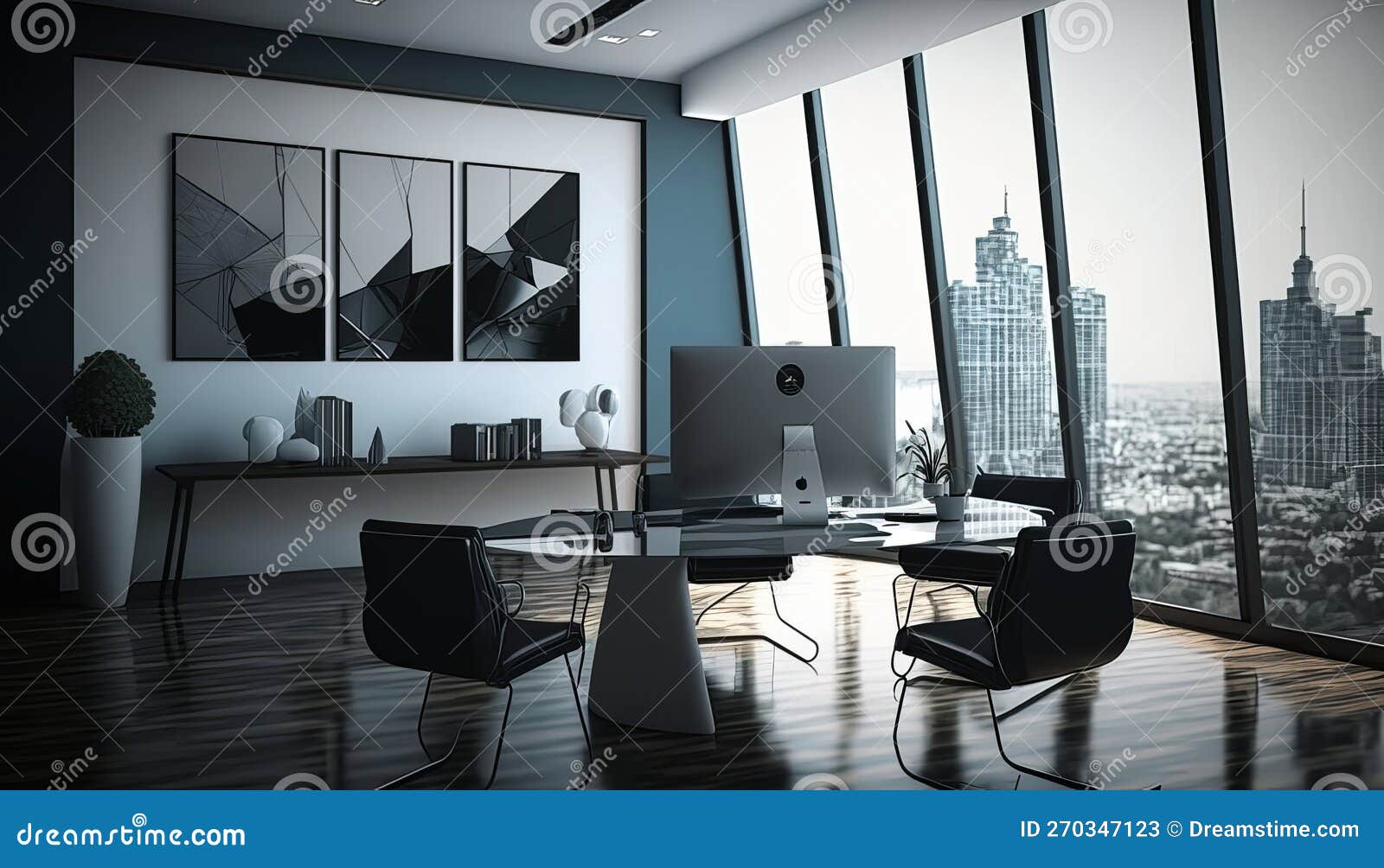 Business Office Design Background. UI UX Design Stock Illustration ...