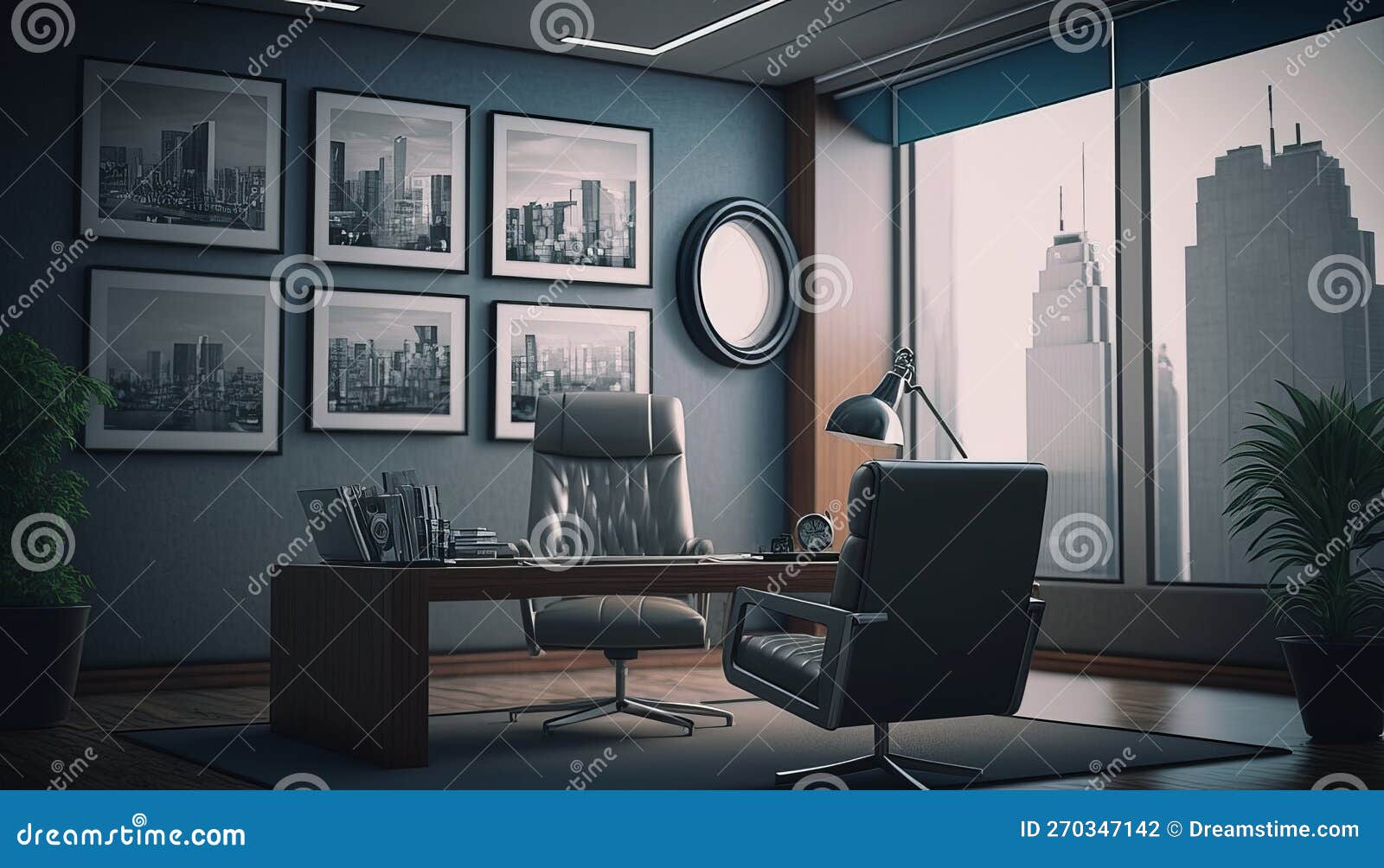 Business Office Design Background. UI UX Design Stock Illustration ...