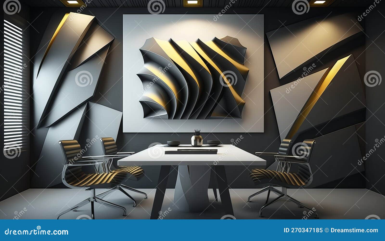 Business Office Design Background. UI UX Design Stock Illustration ...