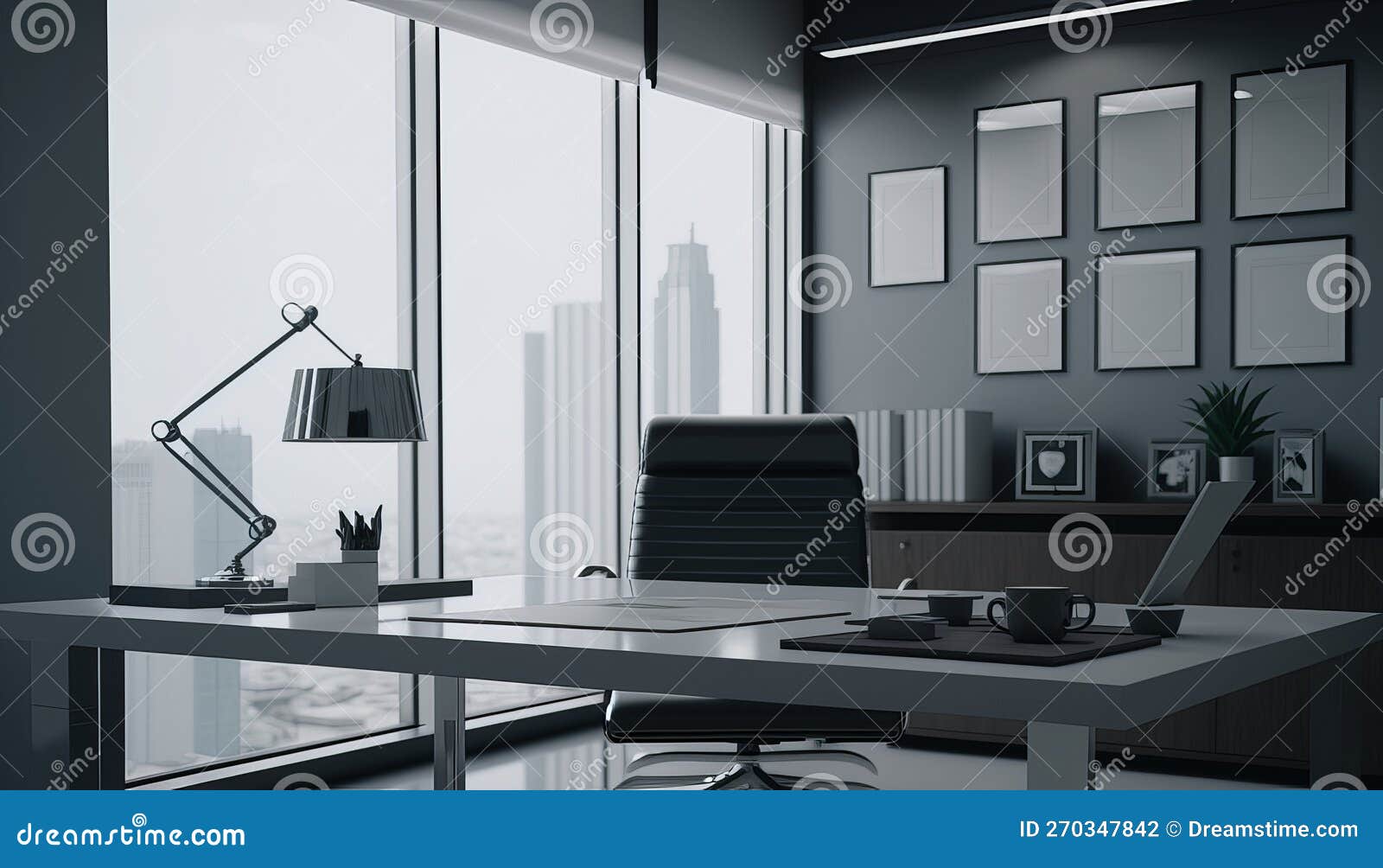 Business Office Design Background. UI UX Design Stock Illustration ...