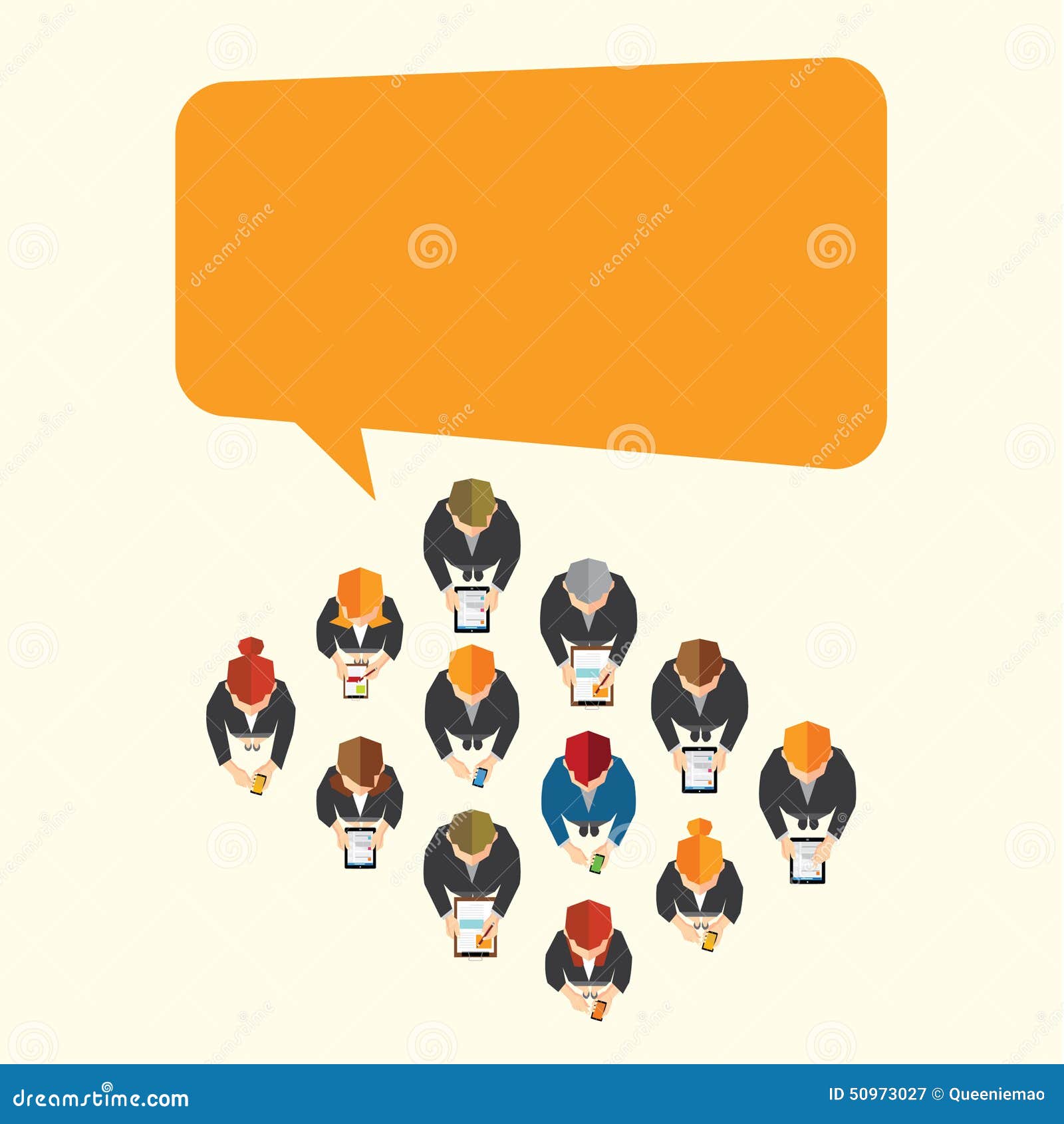 Business and Office Social Network Vector Design Stock Illustration ...
