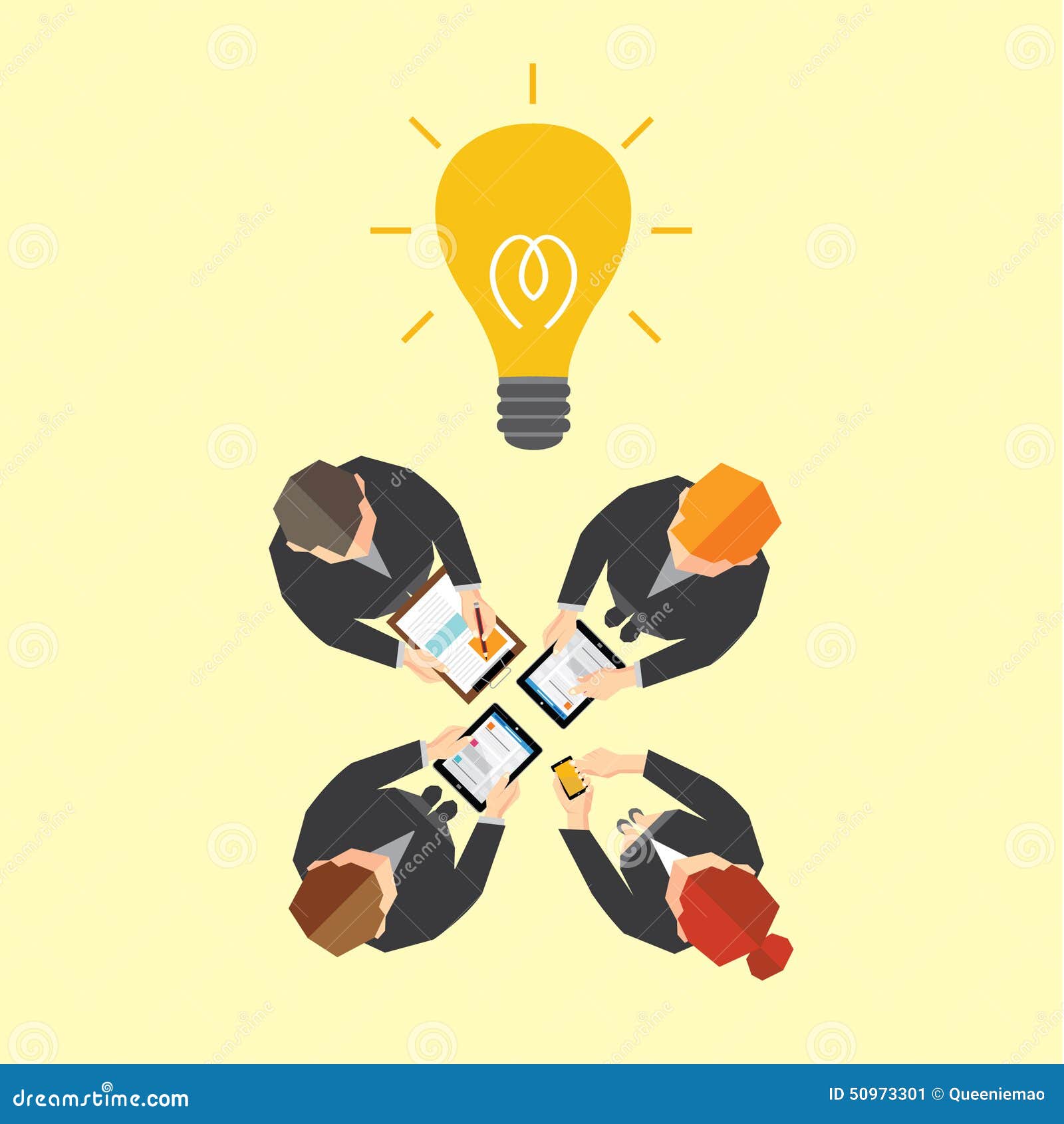 Business and Office Social Network Vector Design Stock Illustration ...