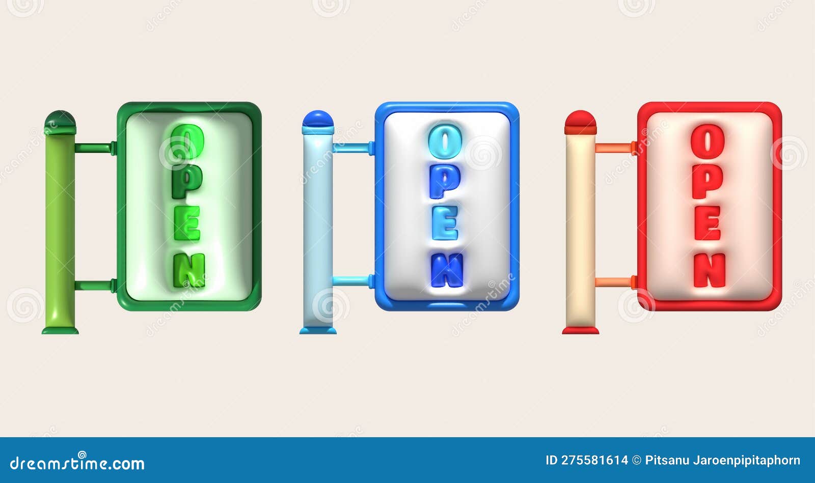 Business Opening Linear Icons Set. Inauguration, Launch, Debut ...