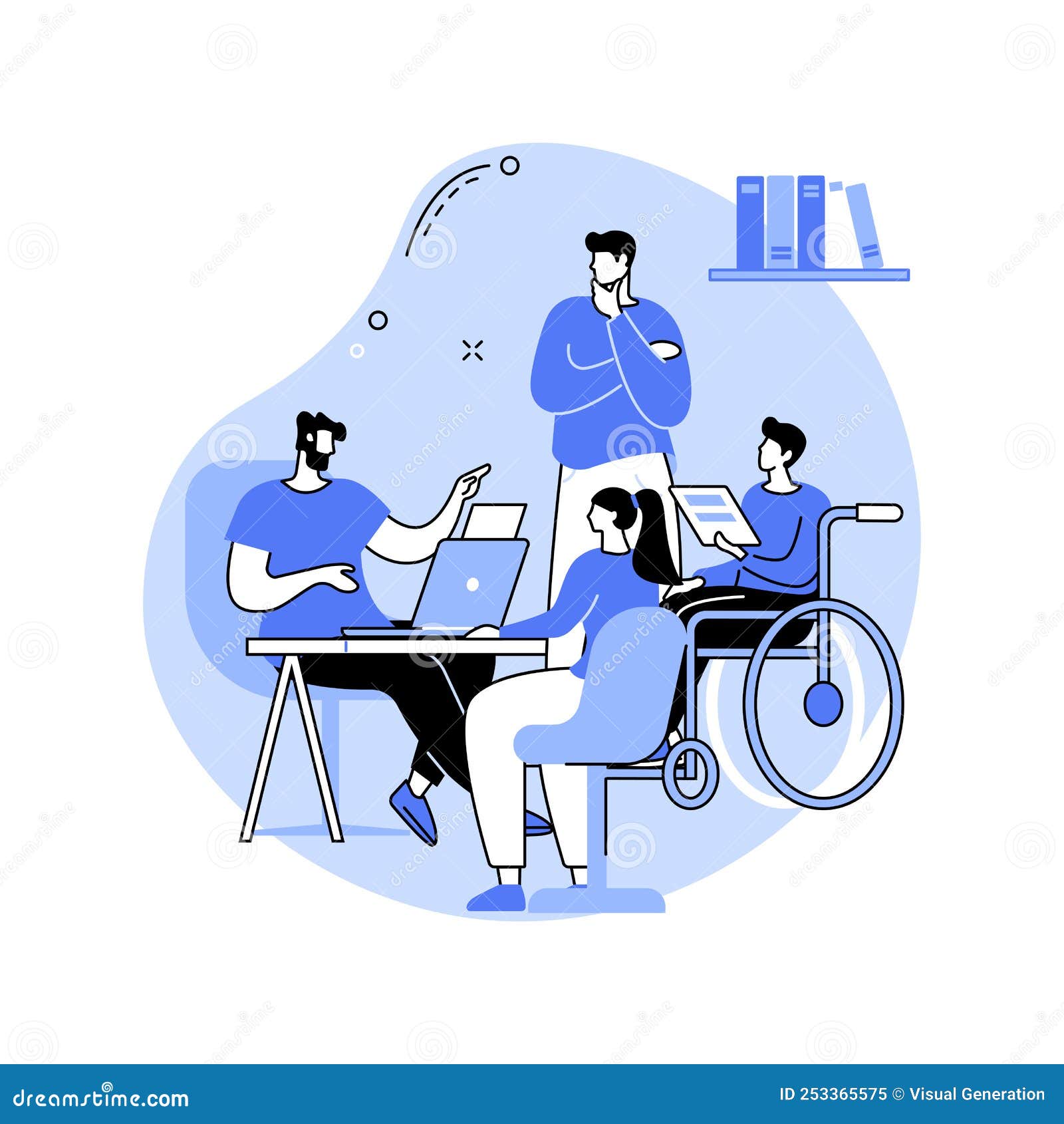Business Operations Management Isolated Cartoon Vector Illustrations ...