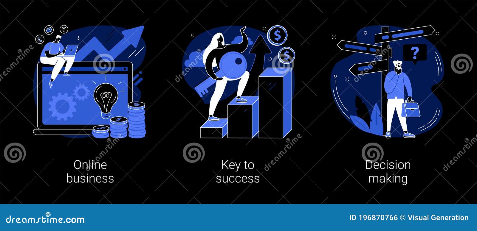 Business Opportunity Abstract Concept Vector Illustrations. Stock ...