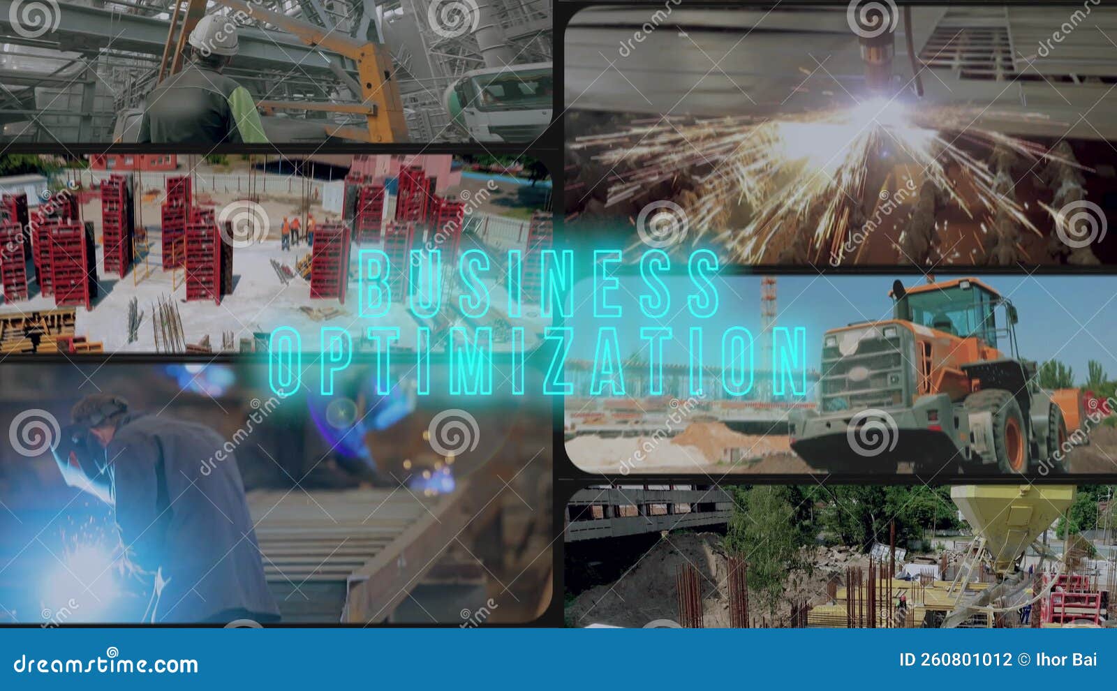 Business Optimization. Automation in a Modern Factory Stock Footage ...