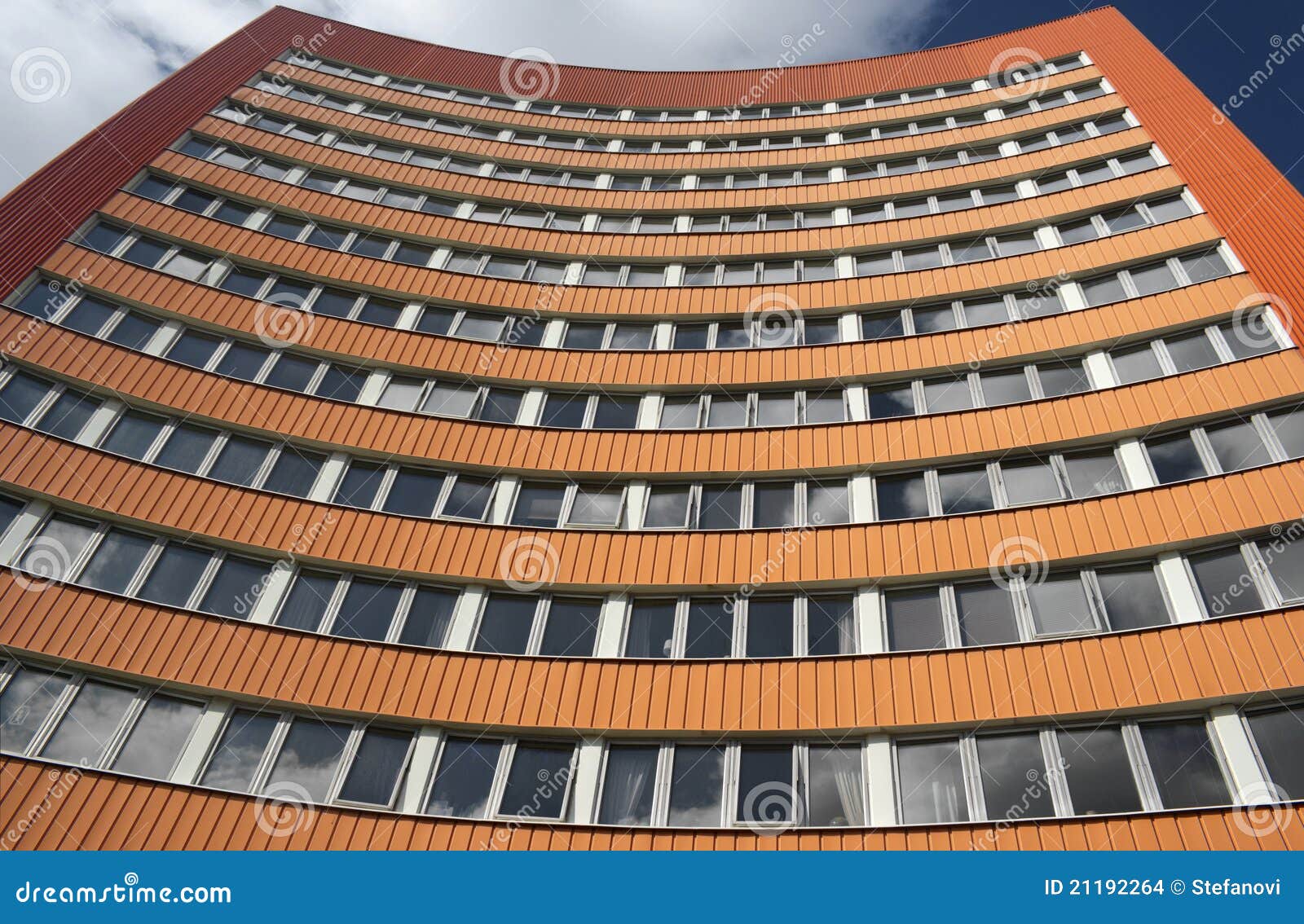 Business orange building stock photo. Image of cityscape - 21192264