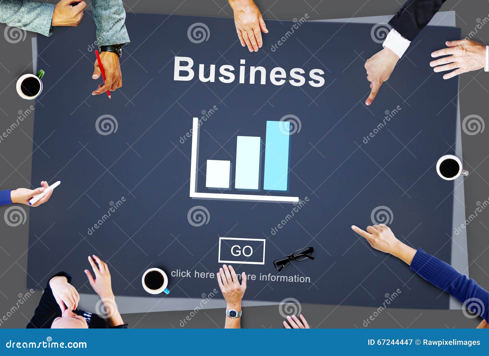Business Organization Bar Chart Statistics Concept Stock Image - Image ...
