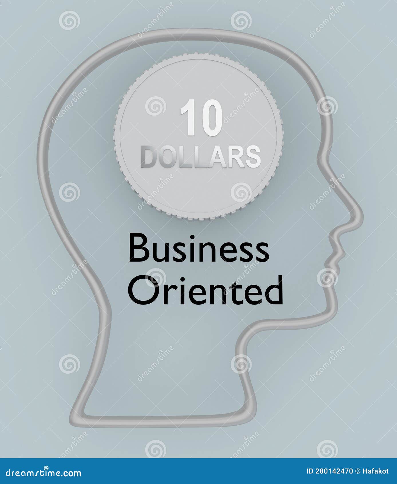 Business Oriented concept stock illustration. Illustration of manager ...