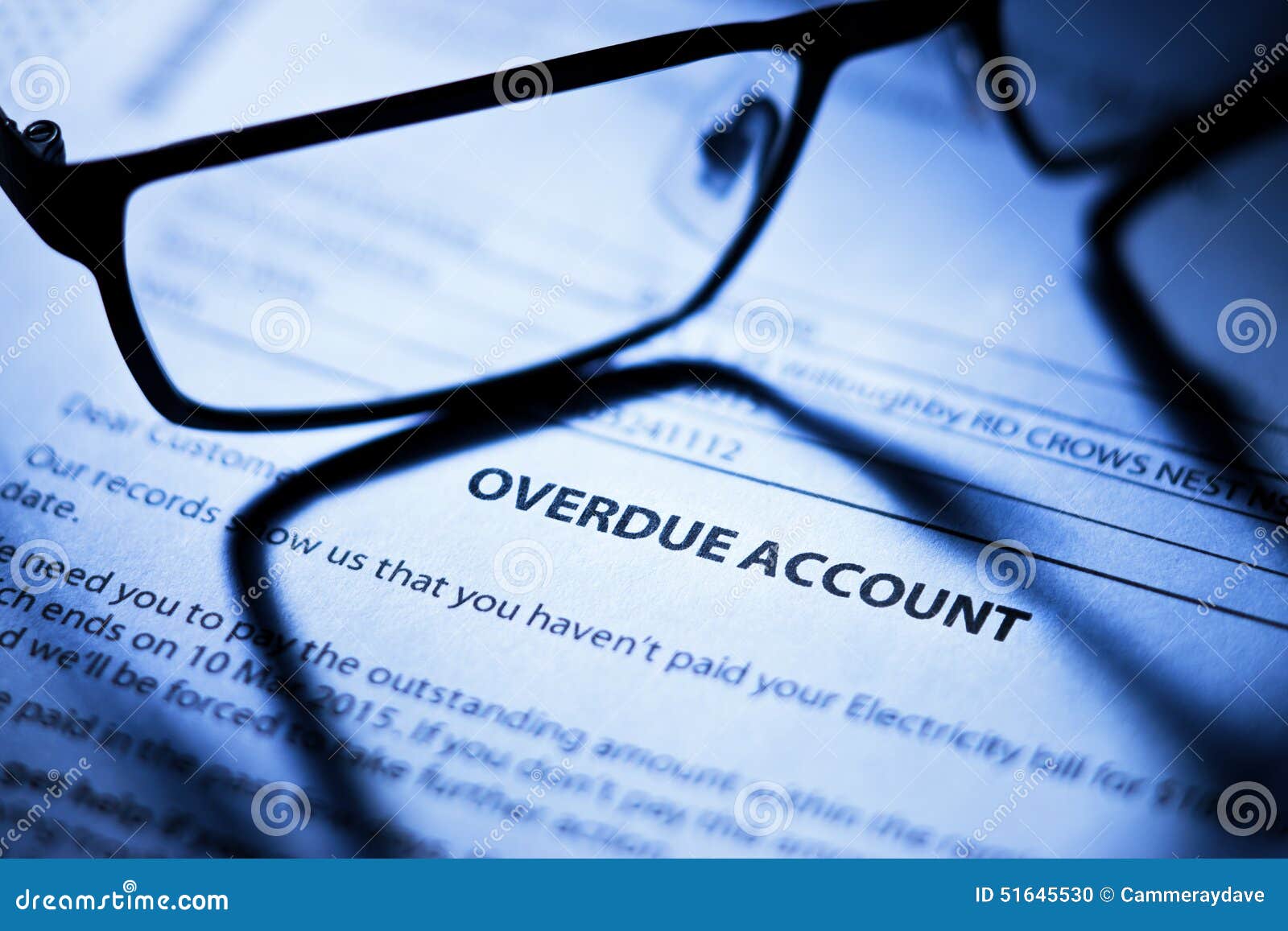 Business Overdue Account Bills Stock Photo - Image of budget, generic ...