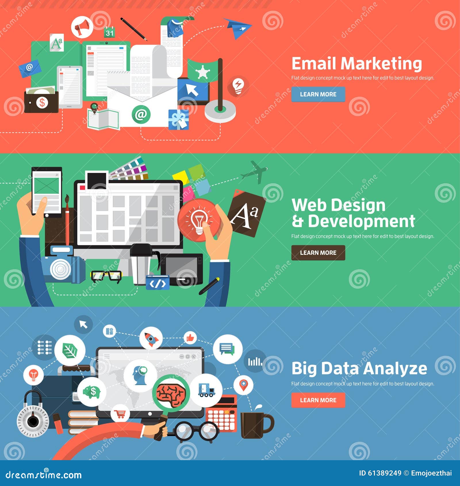 Business panel stock vector. Illustration of banner, campaign - 61389249