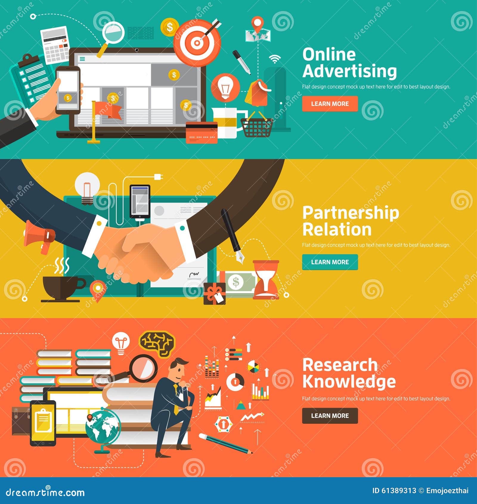 Business panel stock vector. Illustration of business - 61389313