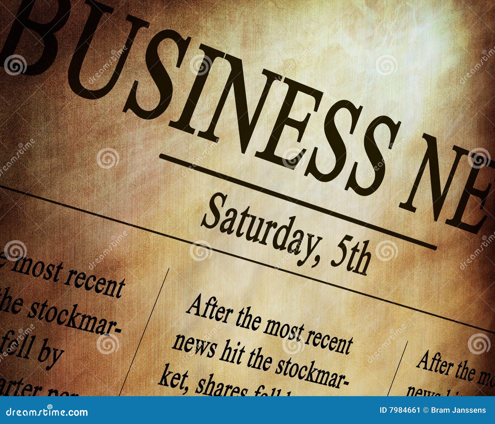 Business paper stock illustration. Illustration of news - 7984661