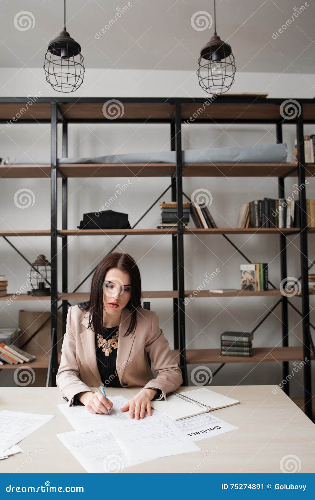 Business Paperwork Bureaucracy Stock Image - Image of paper, chief ...