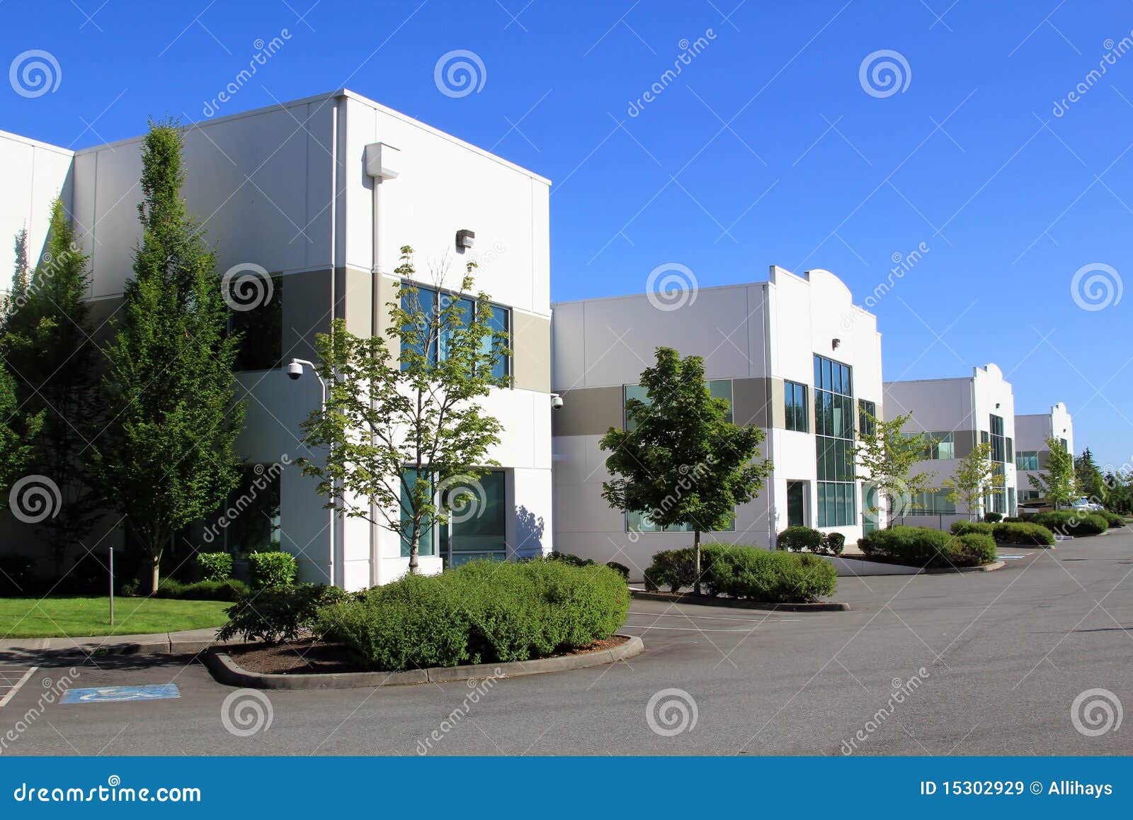 Business Park Offices stock image. Image of parking, company - 15302929