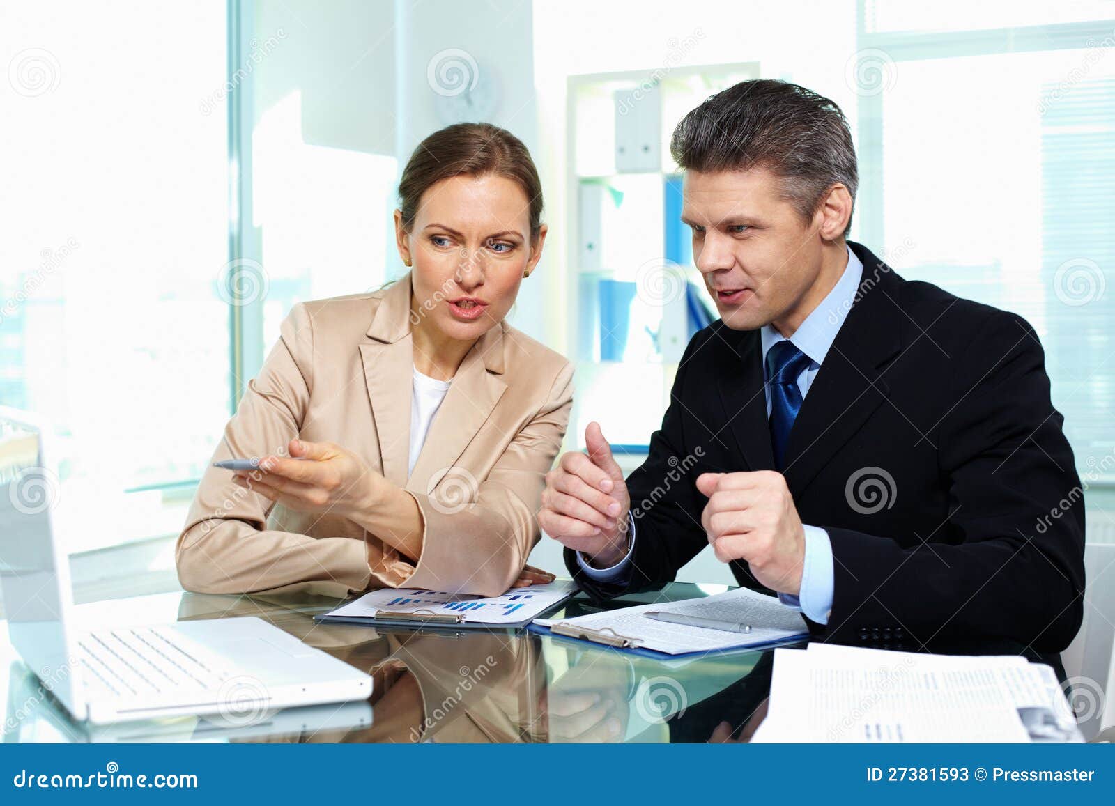 Business partner stock image. Image of business, device - 27381593