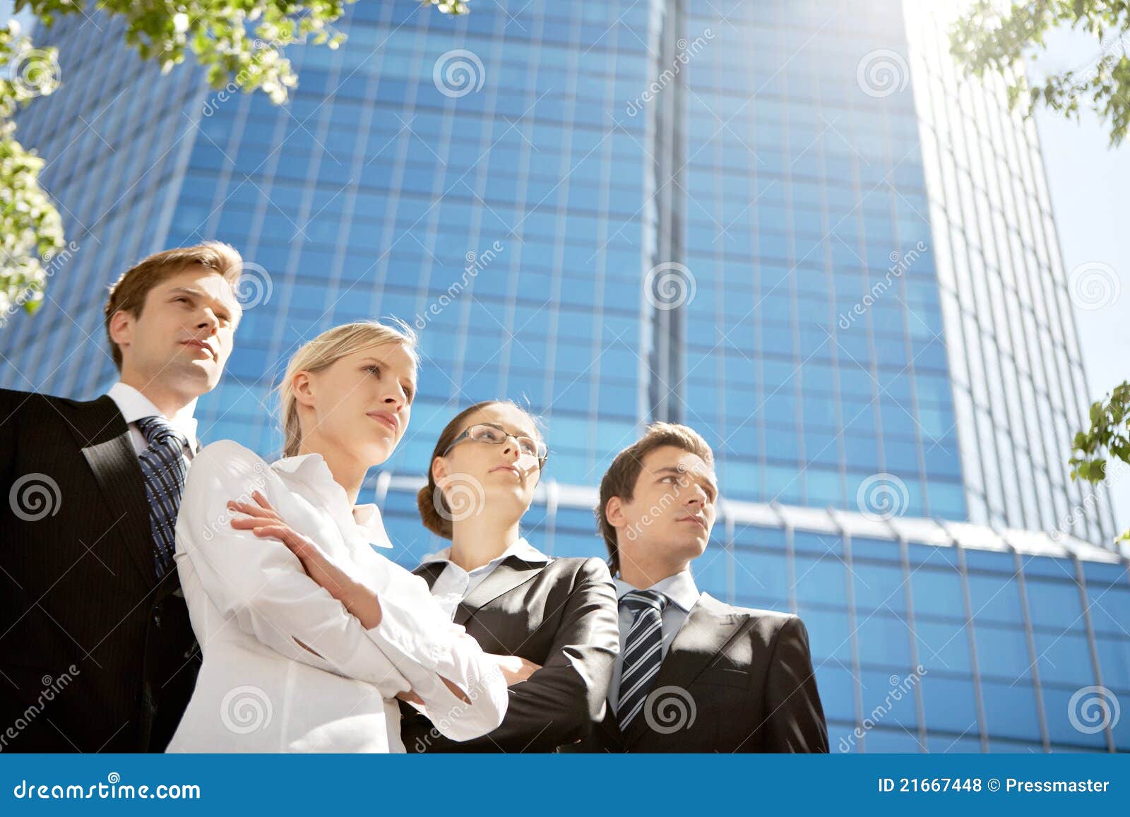 Business partners stock photo. Image of employee, confident - 21667448