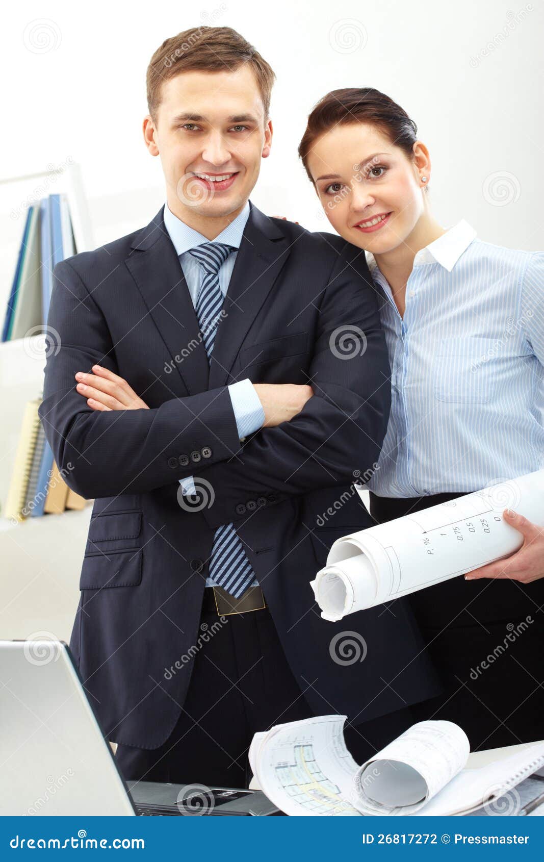 Business partners stock photo. Image of businessman, folded - 26817272