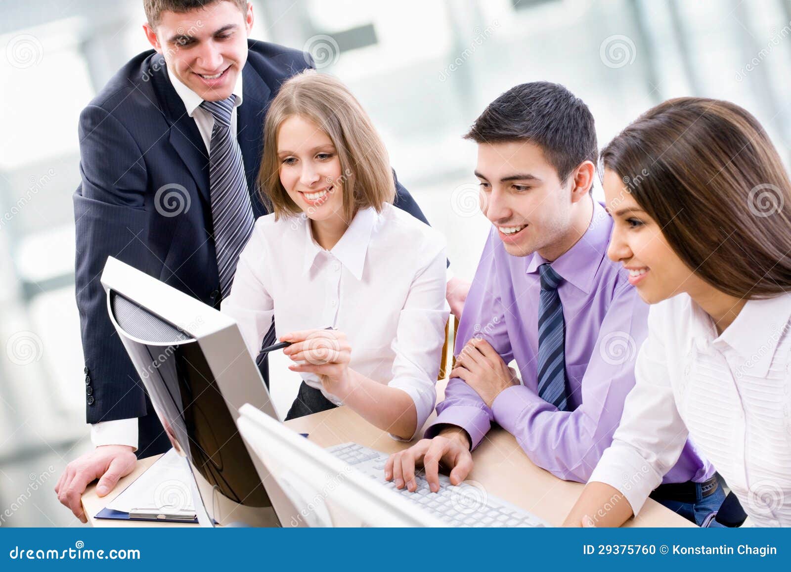 Business partners stock photo. Image of people, businessman - 29375760