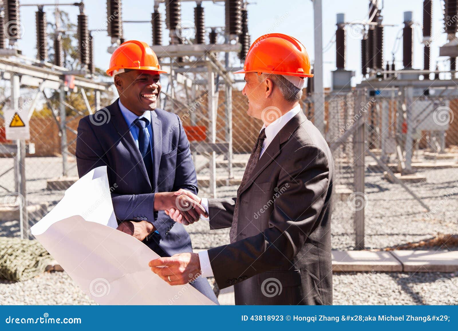 Business Partners Handshaking Stock Image - Image of industry, hand ...