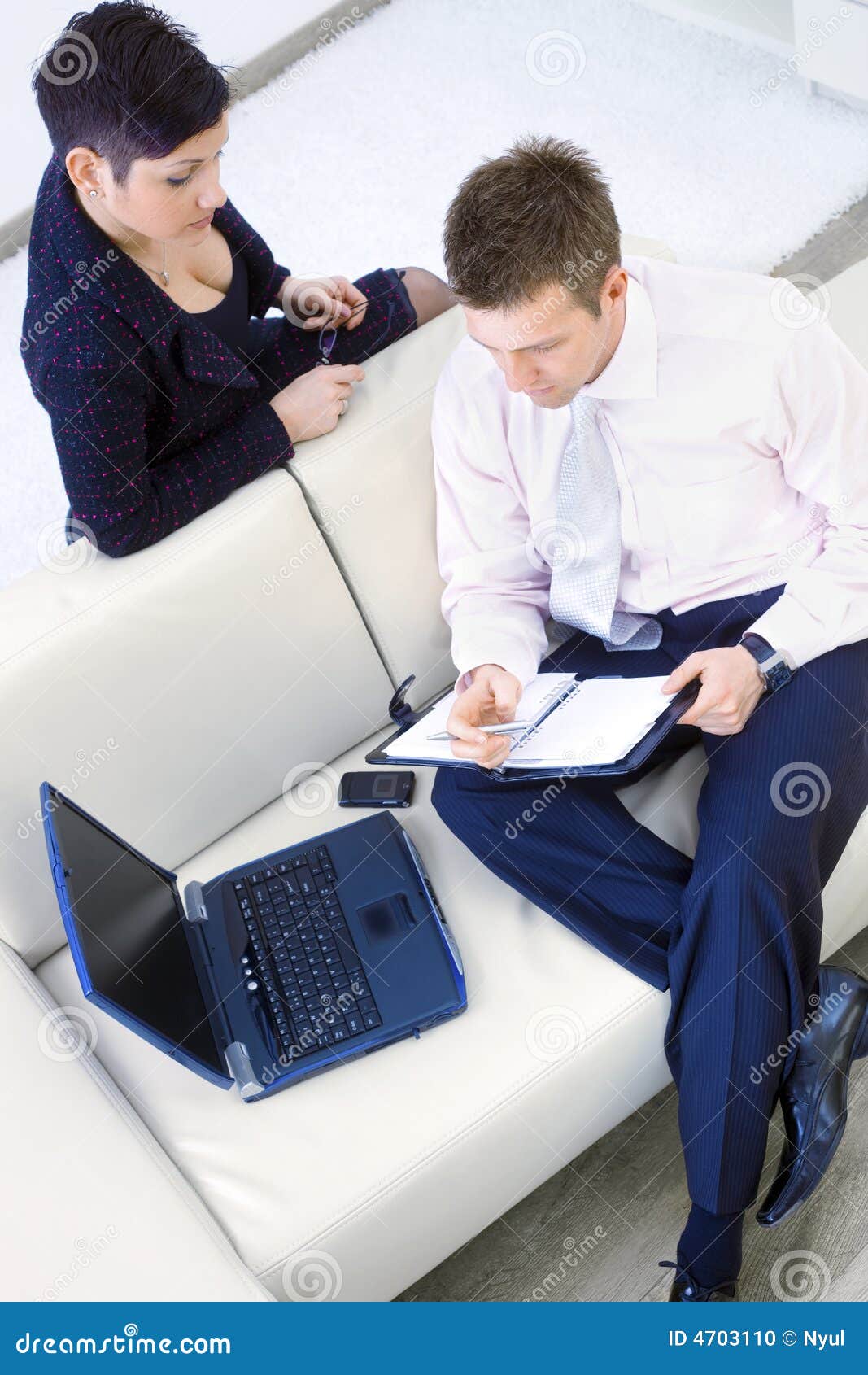 Business Partners, High-angle Stock Photo - Image of building, company ...