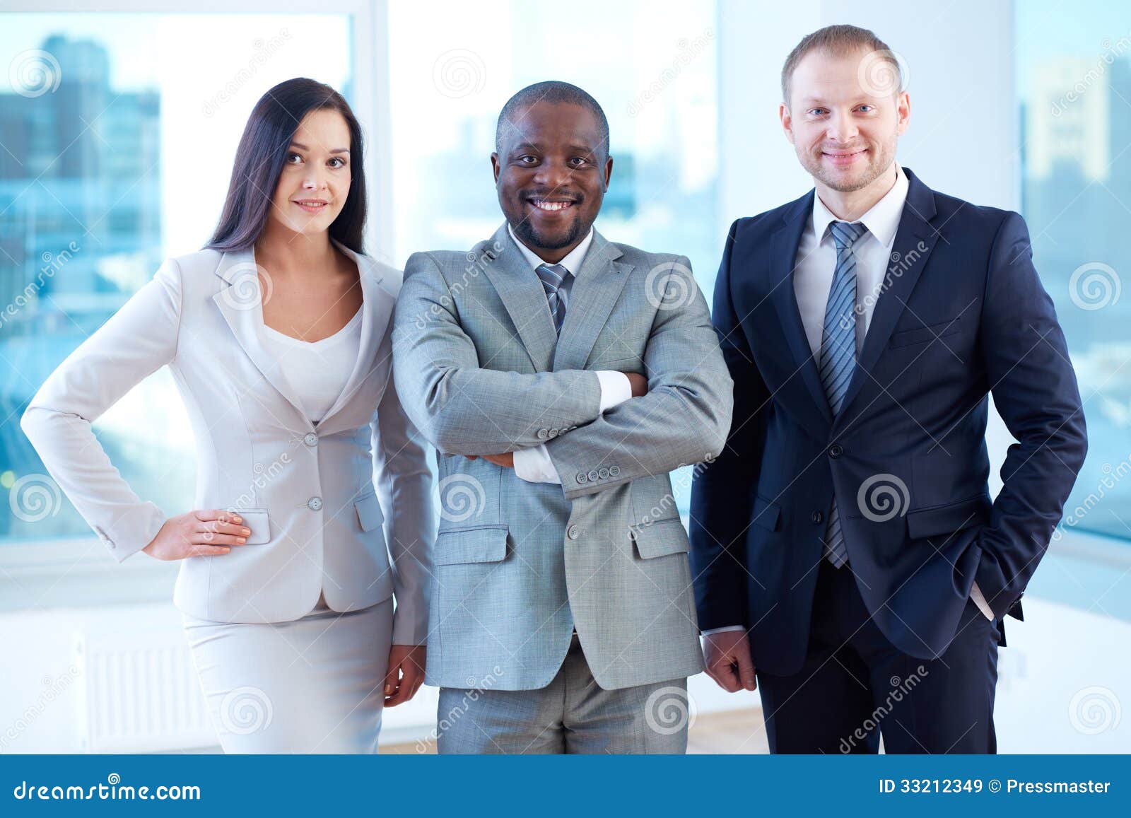 Business partners stock image. Image of cheerful, leader - 33212349
