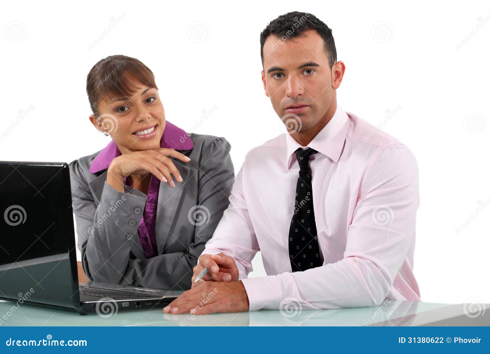 Business partners stock photo. Image of male, office - 31380622