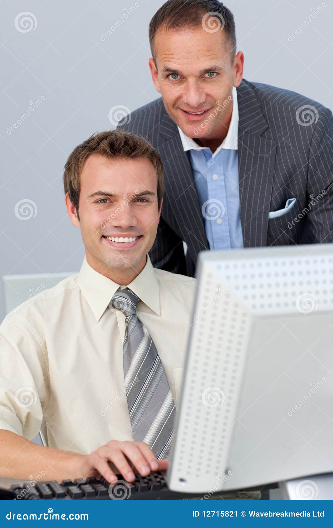 Business Partners Working Together Stock Image - Image of briefing ...