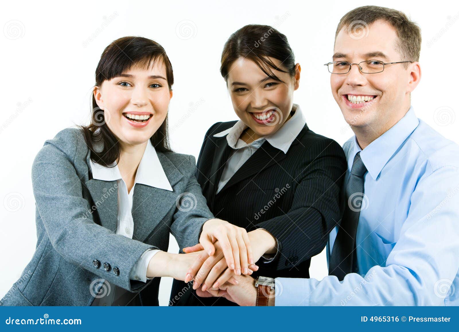 Business partnership stock photo. Image of businessteam - 4965316